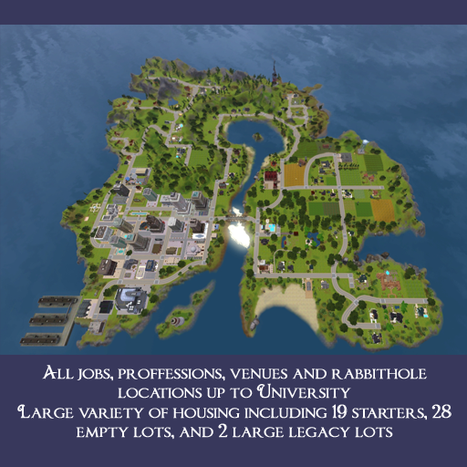 Sims 3 worlds island paradise - hoolipit